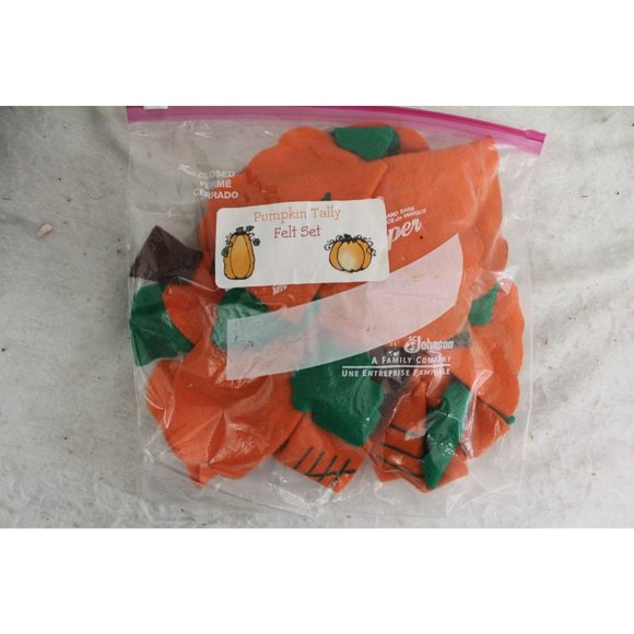 Toys | Felt Board Pumpkin Tally Marks Kindergarten Presch | Poshmark